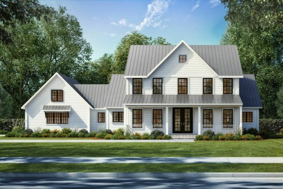 3-Bedroom 1-Story Modern Farmhouse with Loft and Optionally Finished ...