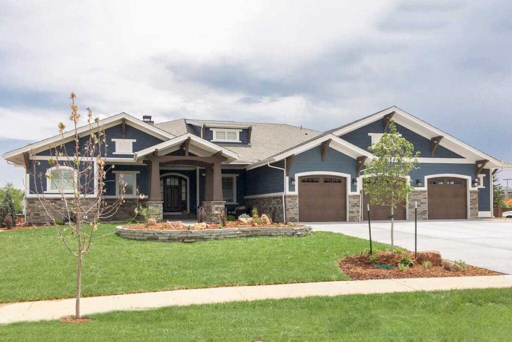 5-Bedroom 2-Story Modern Farmhouse With Side-Entry 3-Car Garage (Floor ...