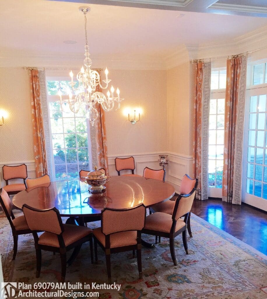 4-Bedroom Dual-Story Rustic Shingle House with Guest Wing and Palladian ...